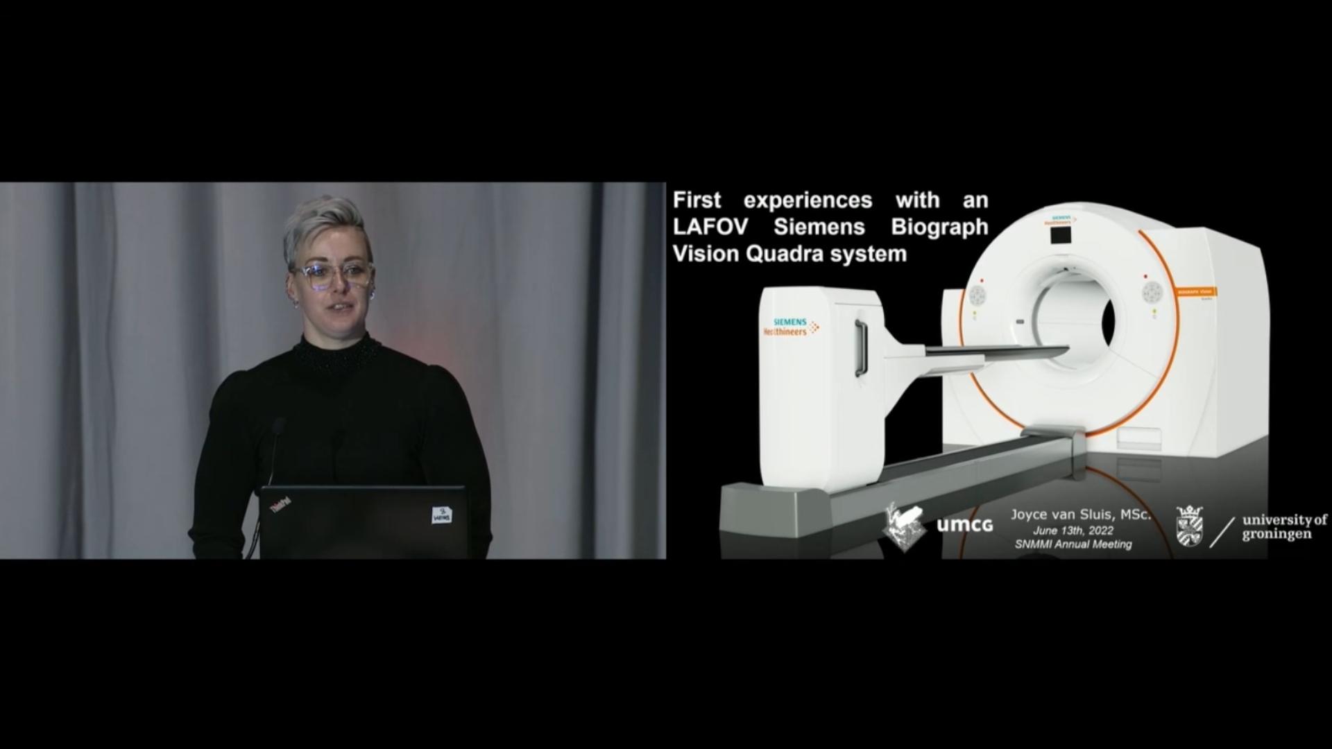 First experiences with an LAFOV - Biograph Vision QuadraTM - Siemens ...