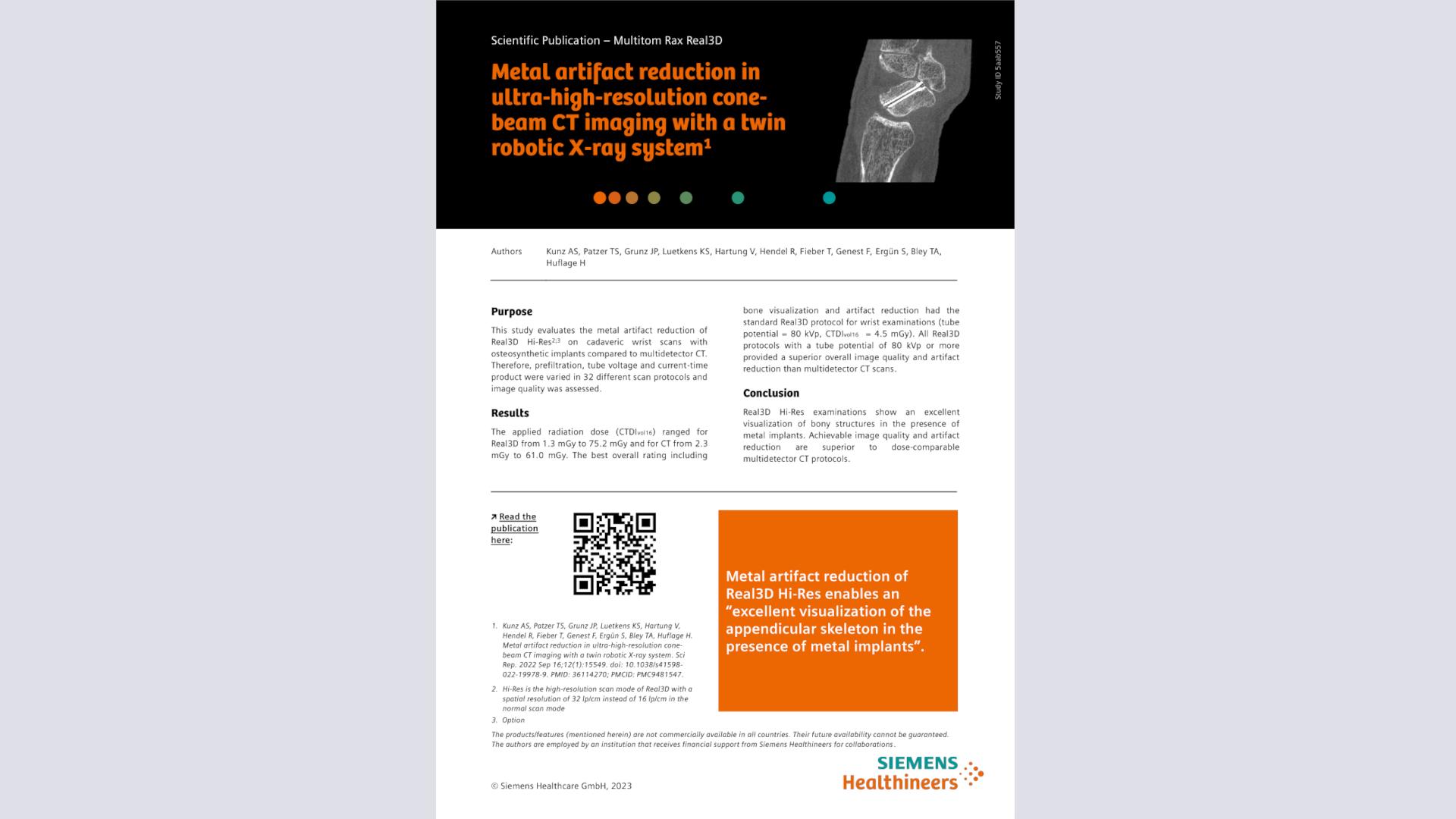 Robotic X-Ray - Scientific Publications & White Papers - Siemens ...