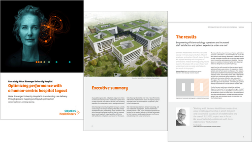 Layout optimization at Helse Stavanger University Hospital, Norway ...