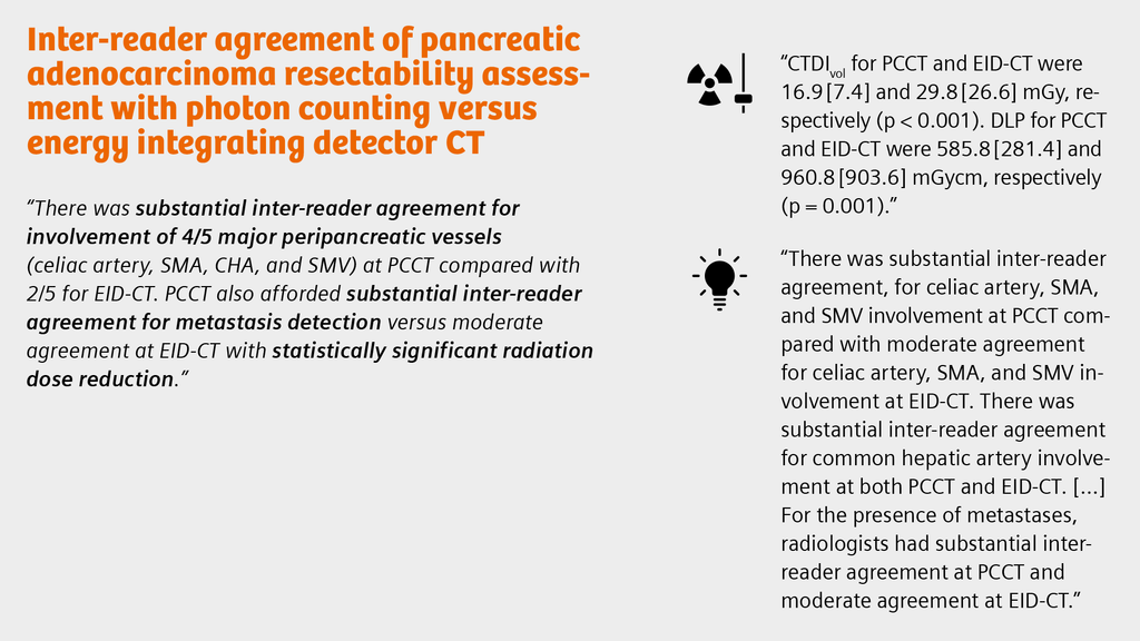 Inter‑reader agreement of pancreatic adenocarcinoma resectability ...