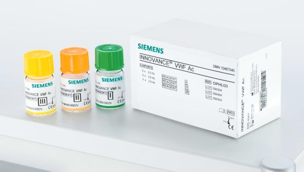 INNOVANCE VWF Ac assay - Siemens Healthineers USA