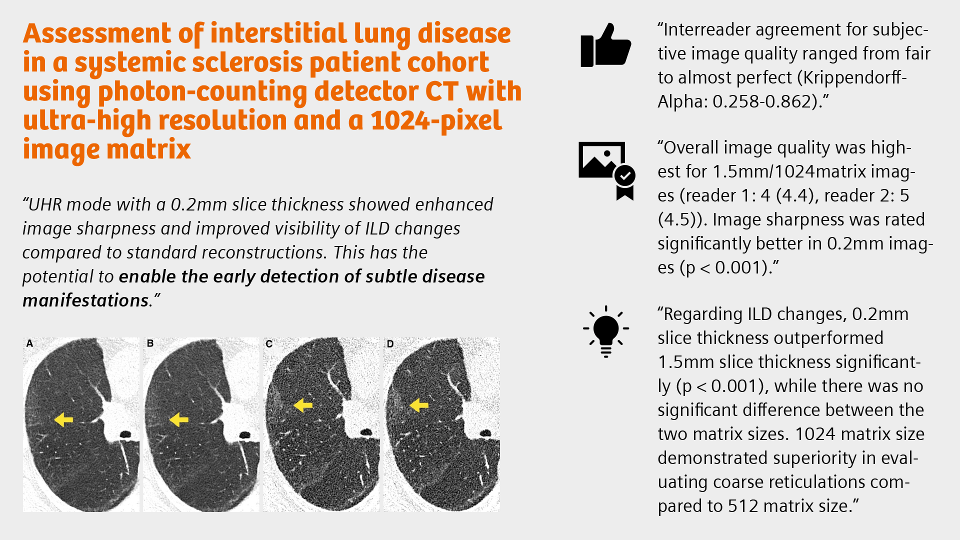Assessment of interstitial lung disease in a systemic sclerosis patient ...