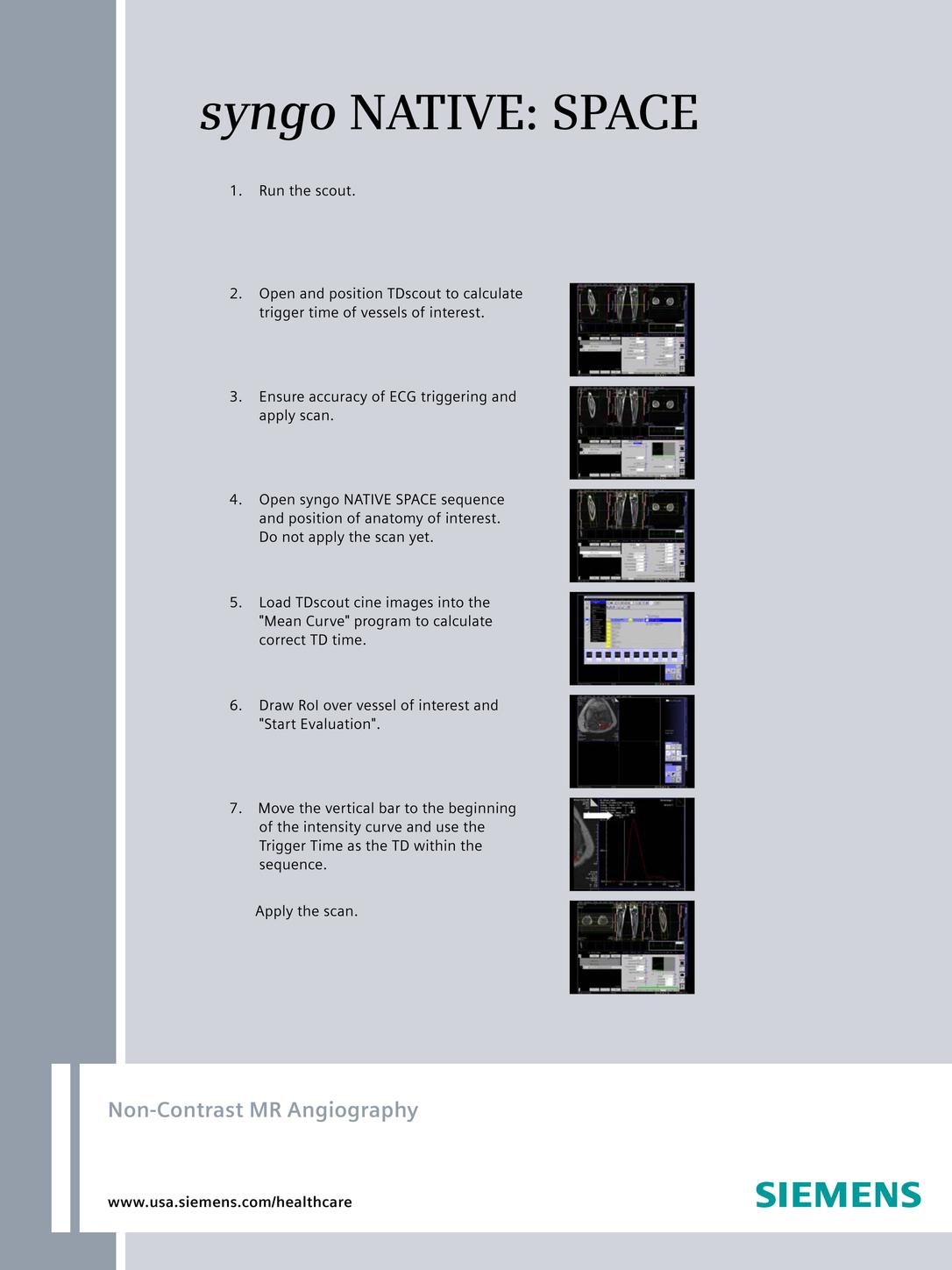 syngo NATIVE (non-contrast MR Angiography of arterles and veins): Video ...