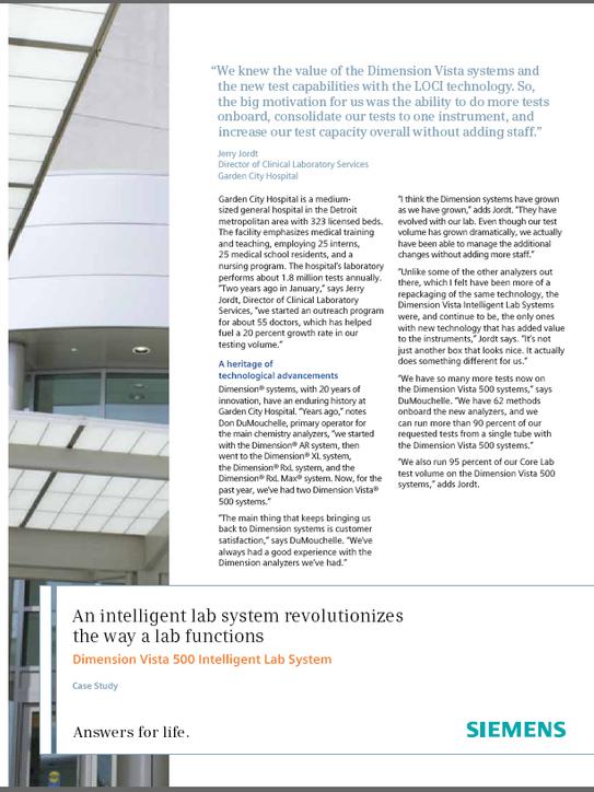 Integrated Chemistry - Case Studies