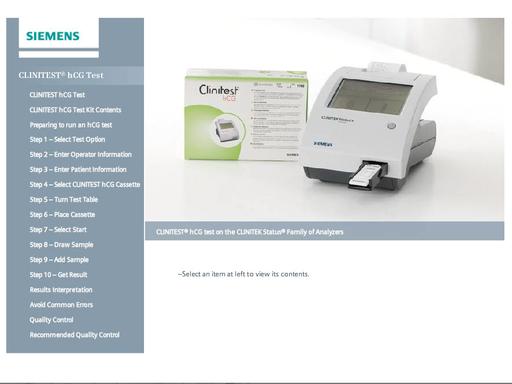 CLINITEST hCG Test
