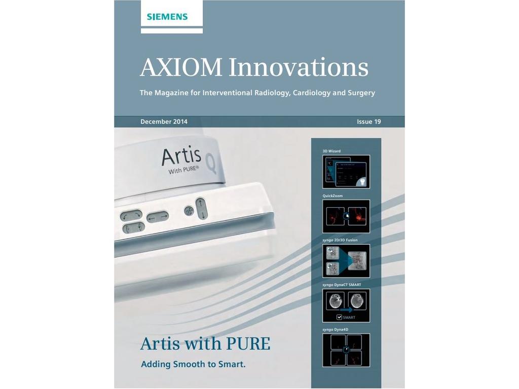 AXIOM Innovations – Issue 19, December 2014 - Siemens Healthineers Schweiz