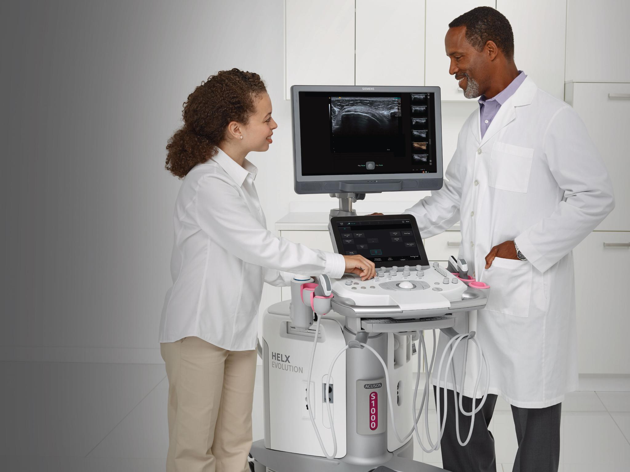 ACUSON S3000 Ultrasound System, HELX Evolution with Touch Control ...