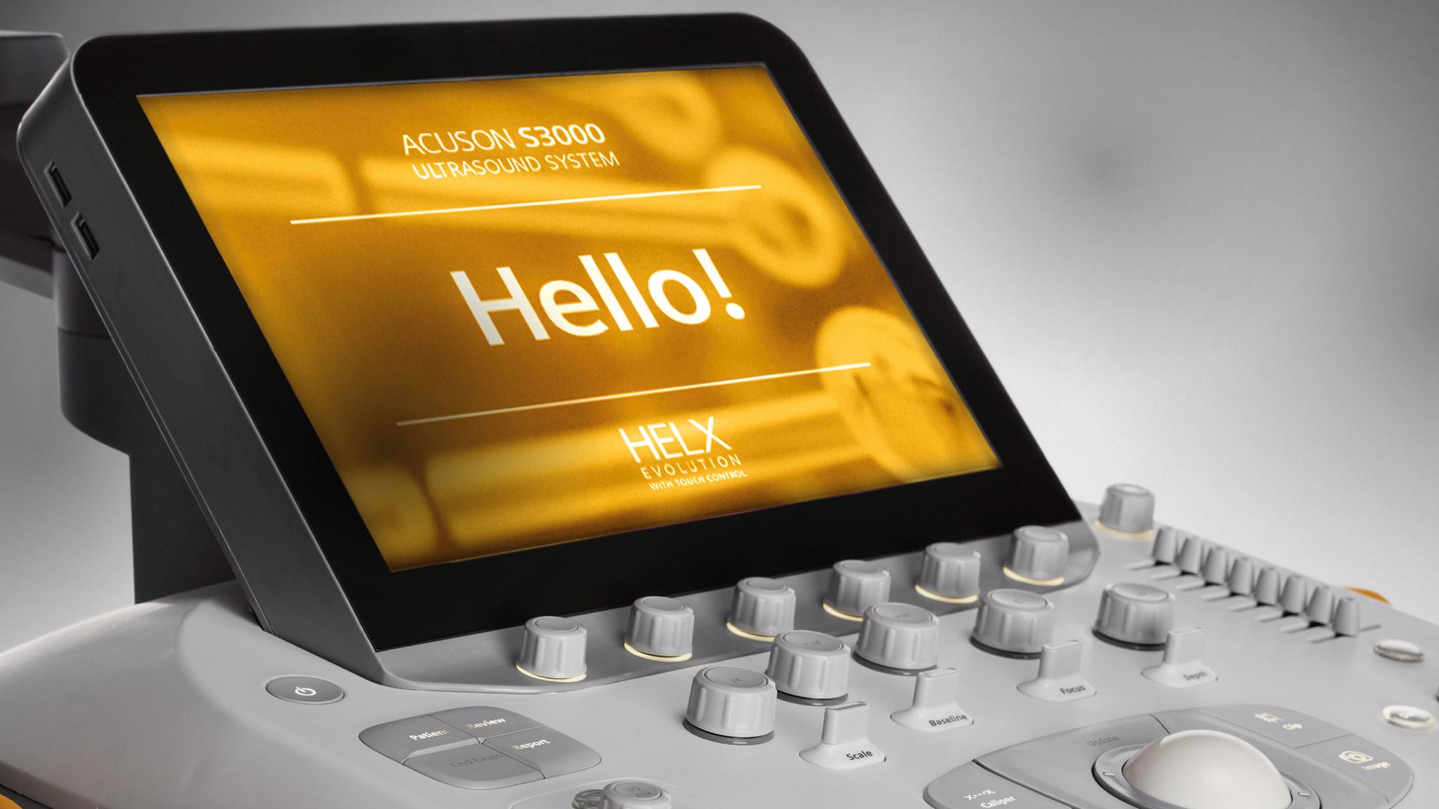 ACUSON S Family of Ultrasound Systems, HELX Evolution with Touch ...