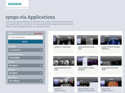 syngo.via – Applications - Siemens Healthineers USA