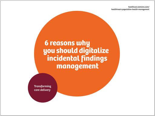 eBook: 6 Reasons why you should digitalize incidental findings ...