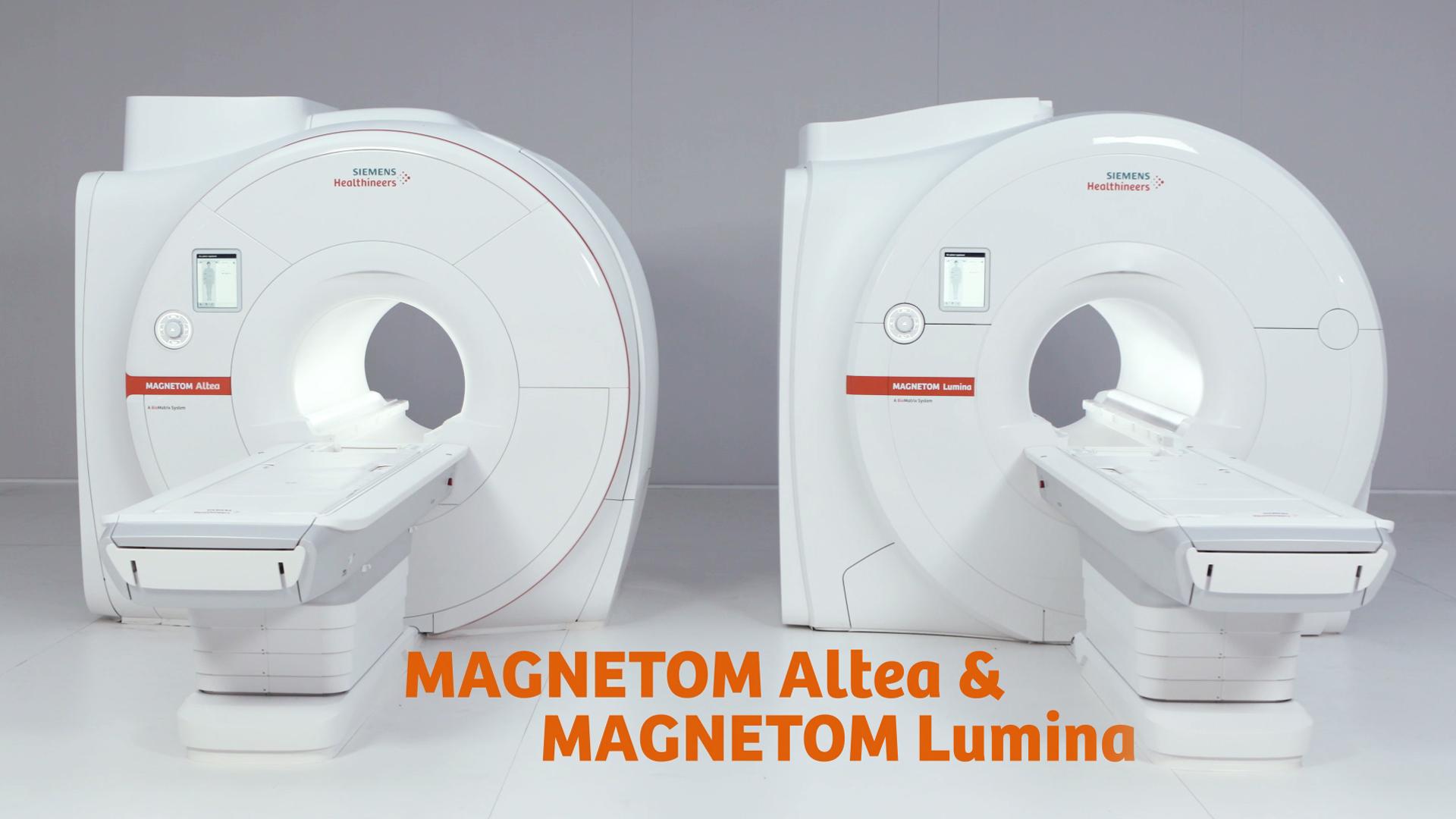 生産性の向上と高い再現性を追求した3テスラMRI「MAGNETOM Lumina」と1.5テスラMRI「MAGNETOM Altea」を同時 ...