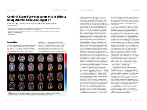 Arterial Spin Labeling