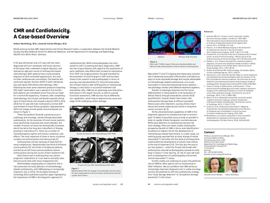 Cardiotoxicity in Cancer Therapy