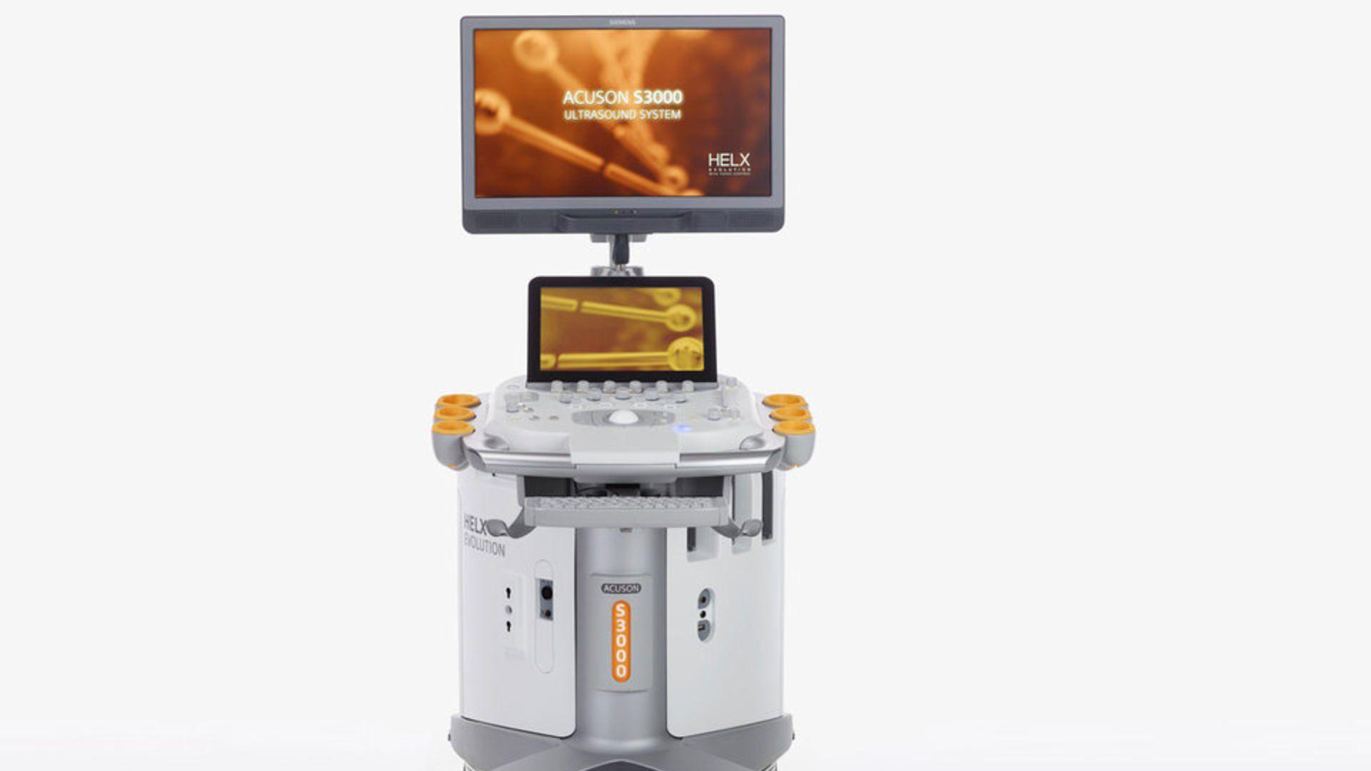 ACUSON S3000 Ultrasound System, HELX Evolution with Touch Control ...