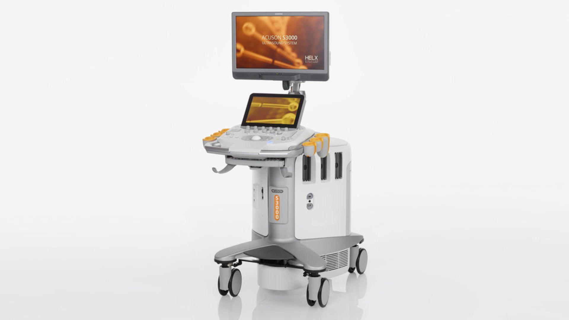 ACUSON S3000 Ultrasound System, HELX Evolution with Touch Control ...