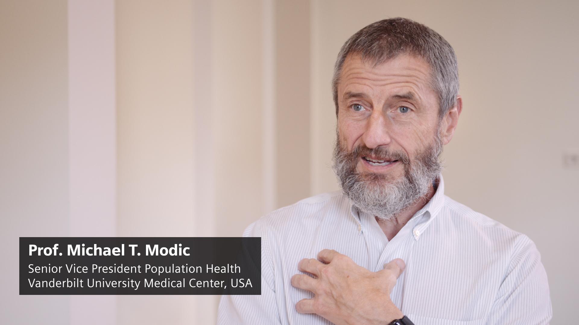 Insights from Mike Modic on expanding precision medicine - Siemens ...