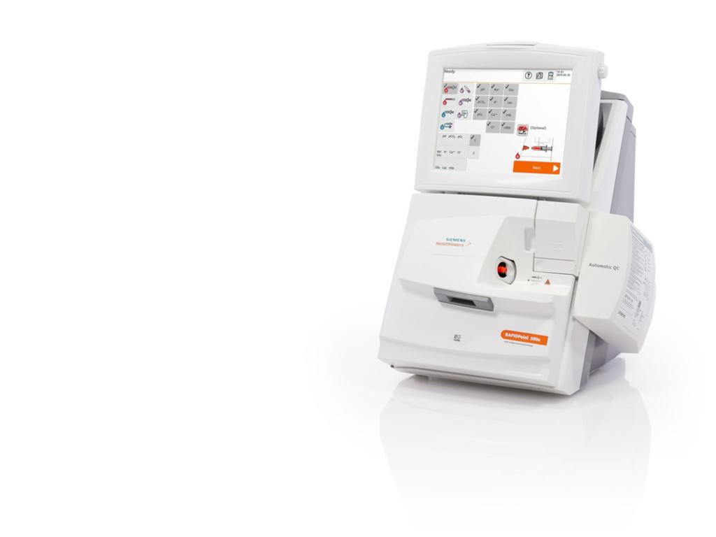 RAPIDPoint 500e Blood Gas System from Siemens Healthineers featuring ...