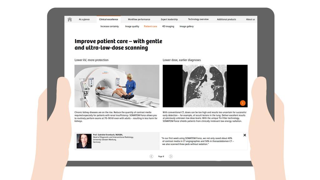 SOMATOM Force eco – CT Scanner - Siemens Healthineers