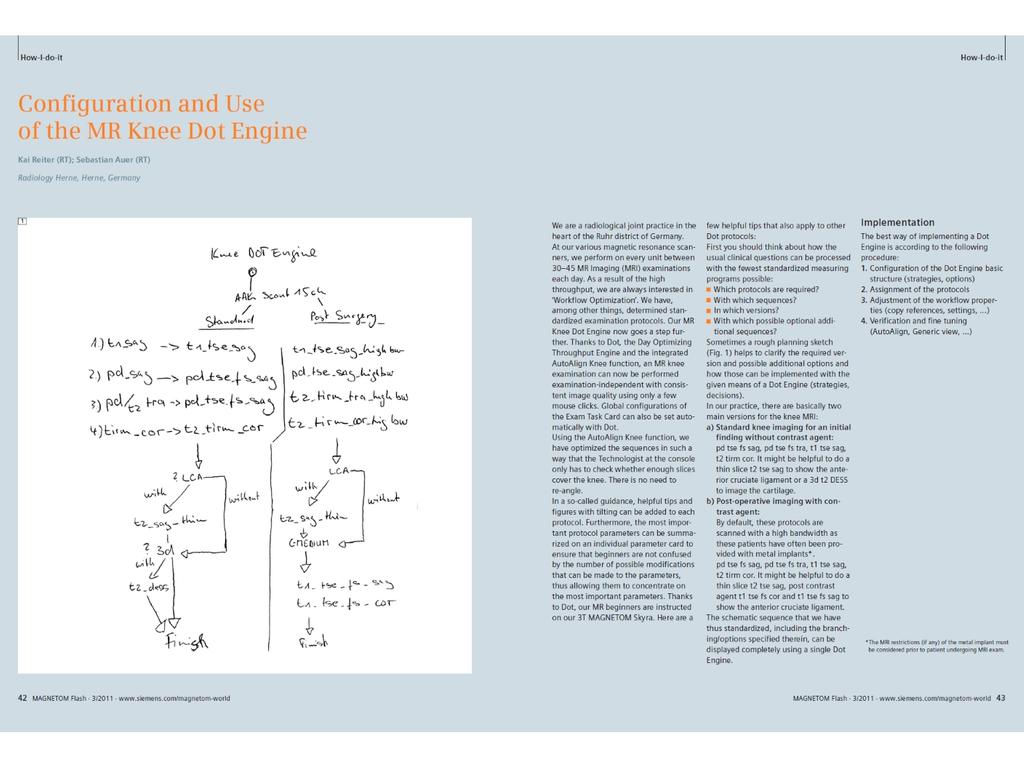 Dot at MAGNETOM World