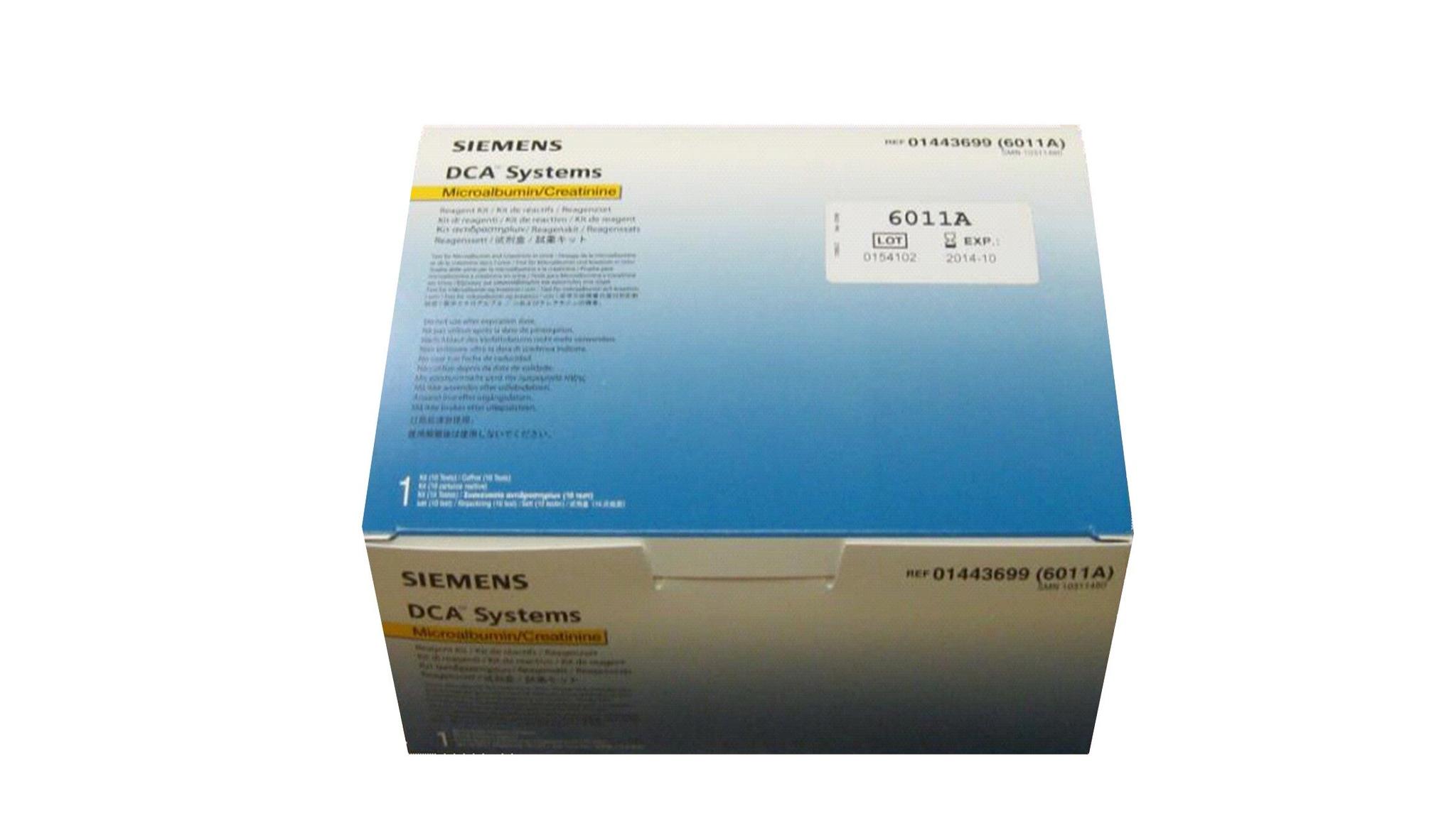 DCA® 미세 알부민 / 크레아티닌 소변 검사 지멘스 헬시니어스㈜