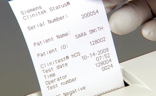 Proper Testing Technique for the CLINITEST hCG Pregnancy Test - Siemens ...