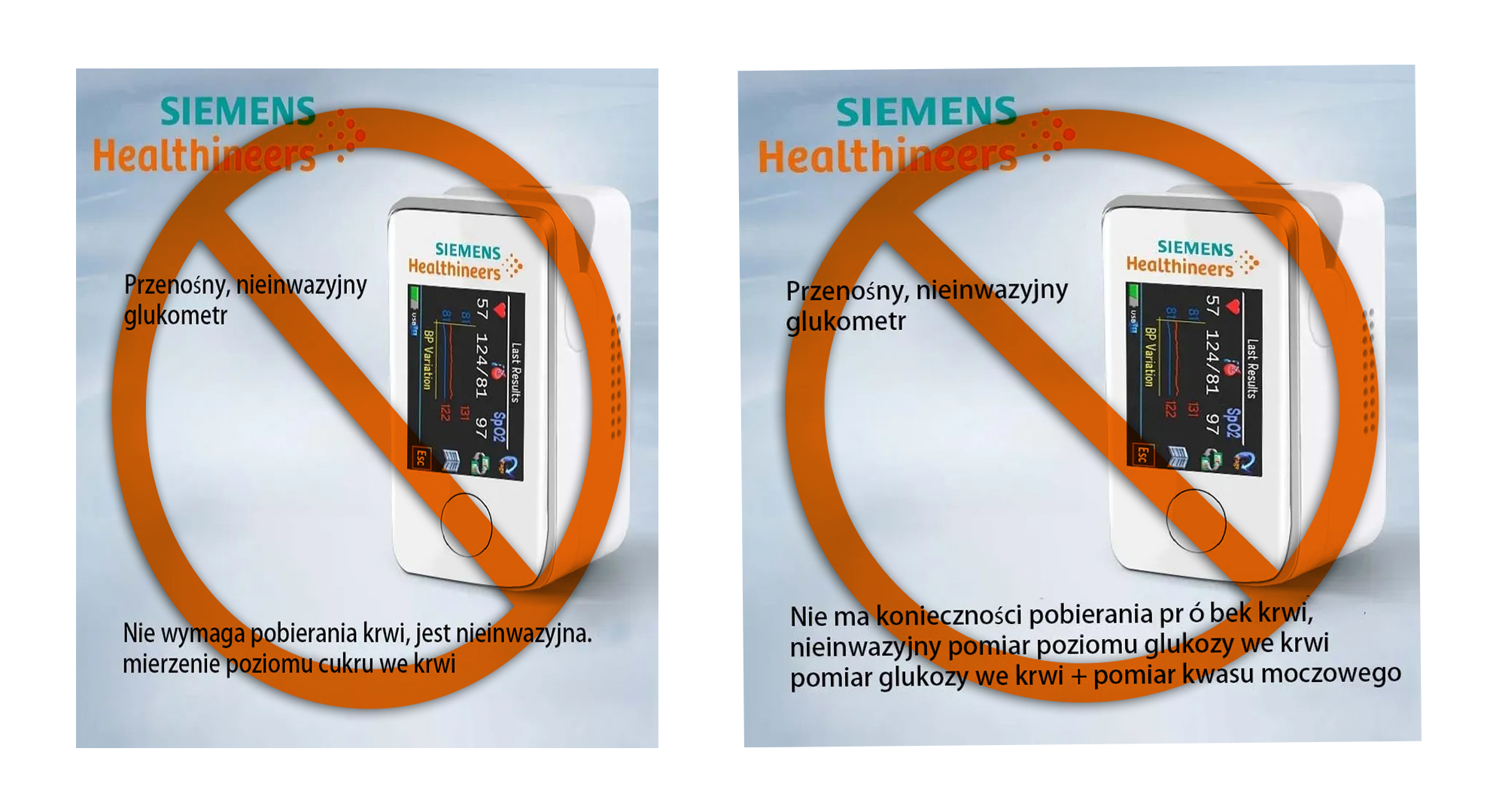 Uwaga oszustwo – ,,nieinwazyjne glukometry” - Siemens Healthineers Polska