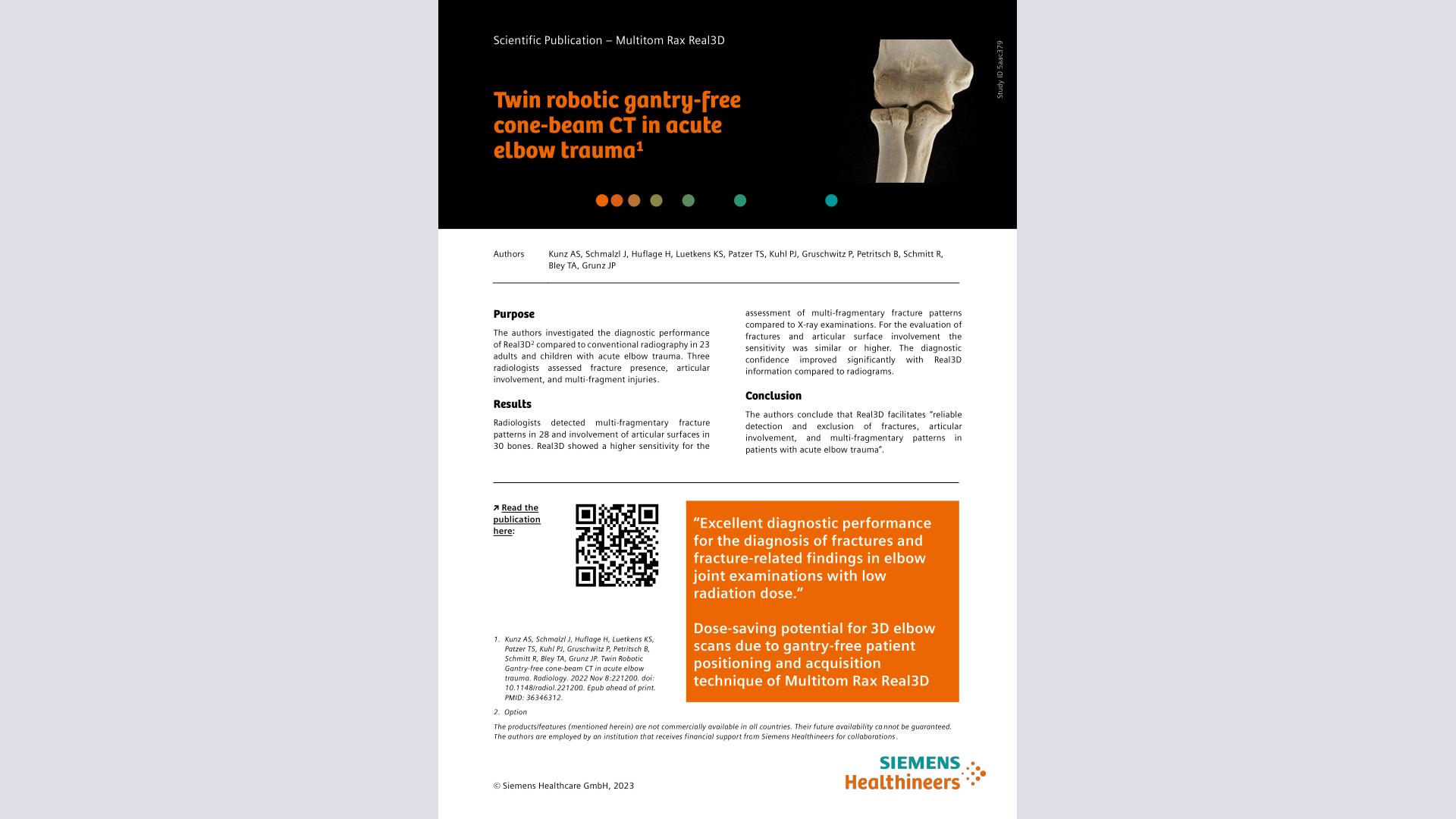 Robotic X Ray Scientific Publications And White Papers Siemens Healthineers