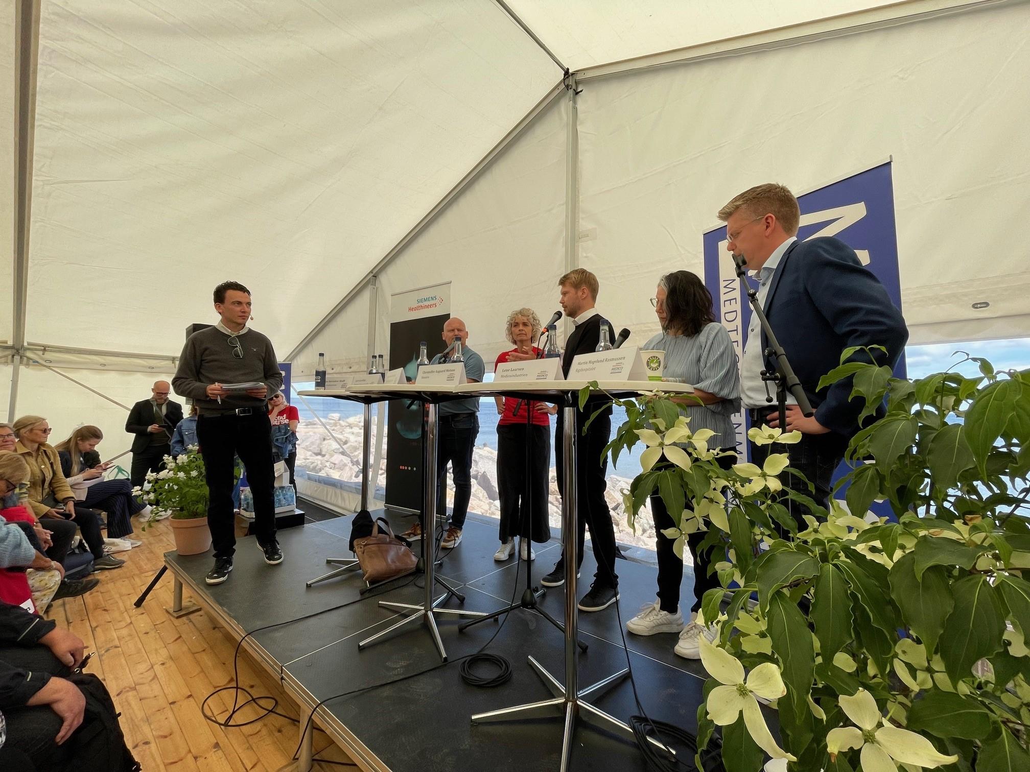 Folkemøde 2024 med fokus på kunstig intelligens i sundhedssektoren Siemens Healthineers Danmark