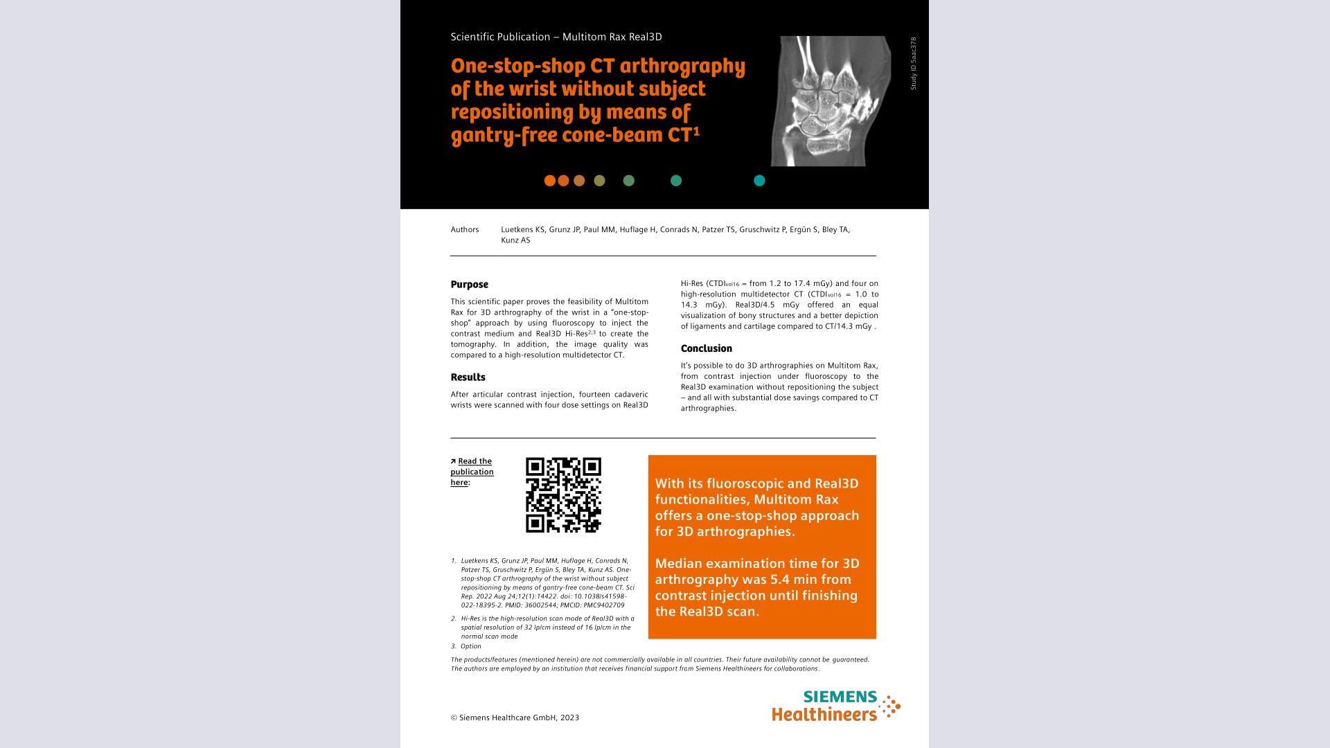 Robotic X Ray Scientific Publications And White Papers Siemens Healthineers Indonesia