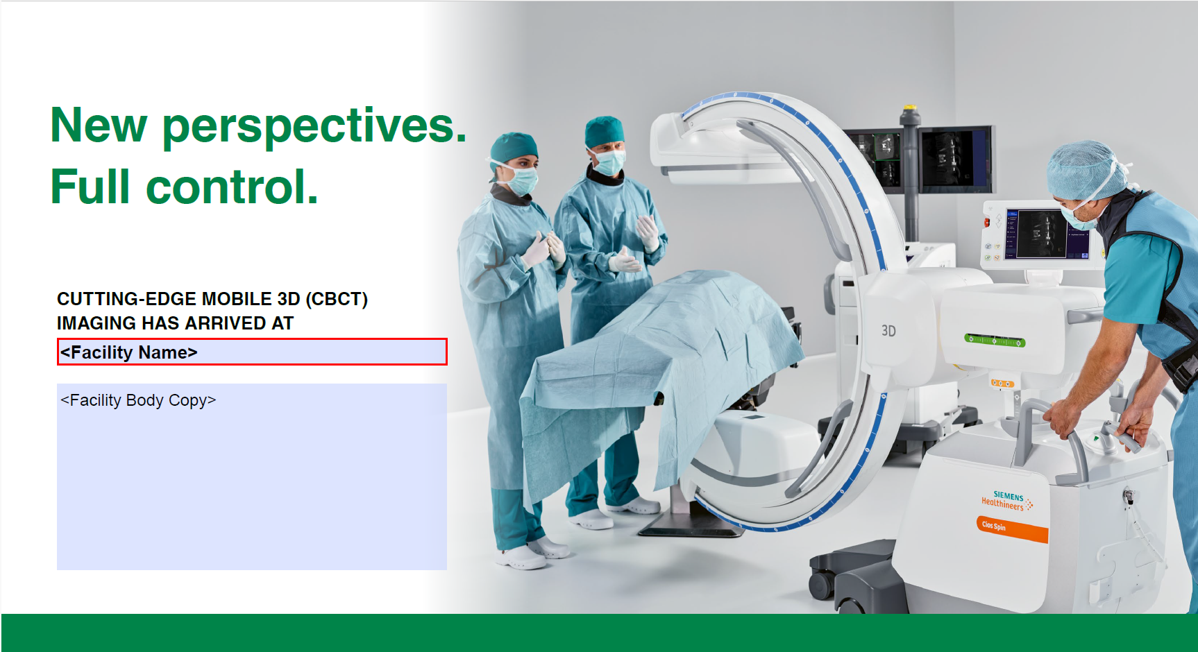 Cios Spin Marketing Toolkit - Siemens Healthineers USA