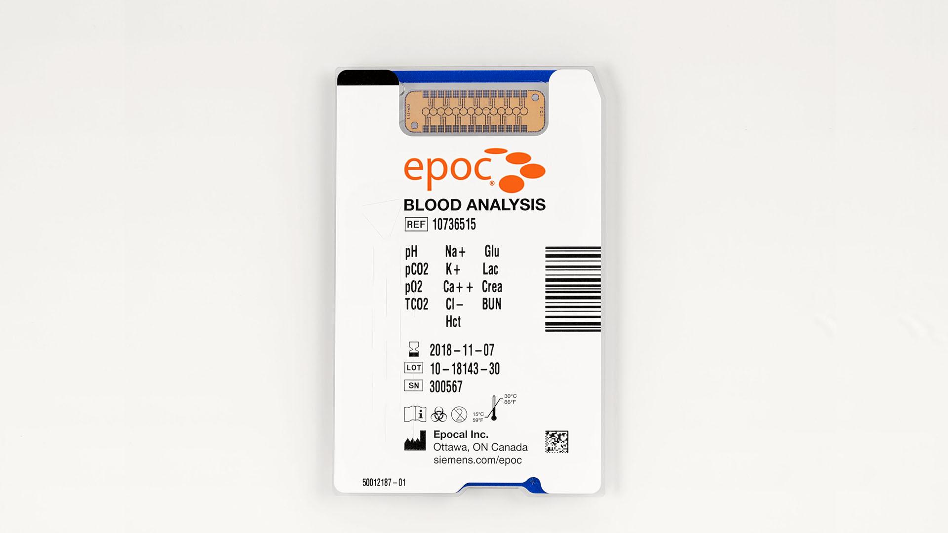The epoc system connects the patient, actionable test results, the care ...