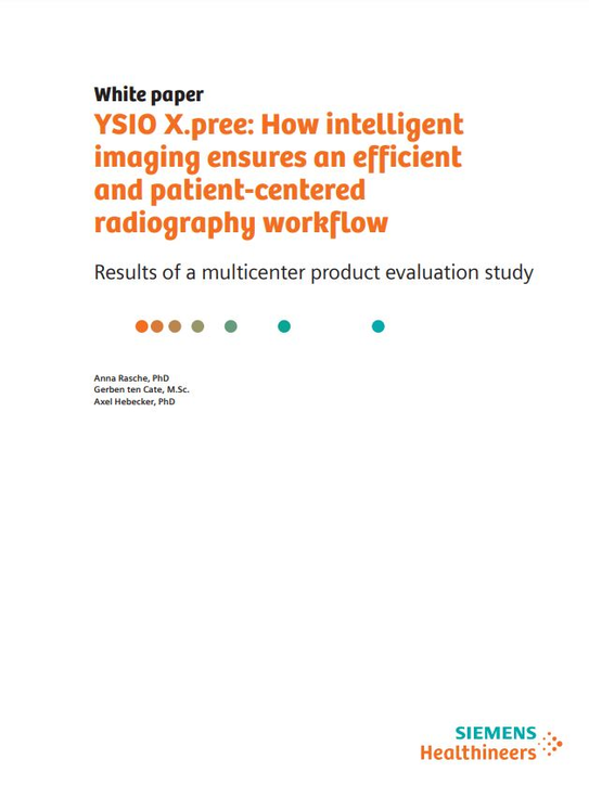 YSIO X.pree – Intelligence for excellence - Siemens Healthineers