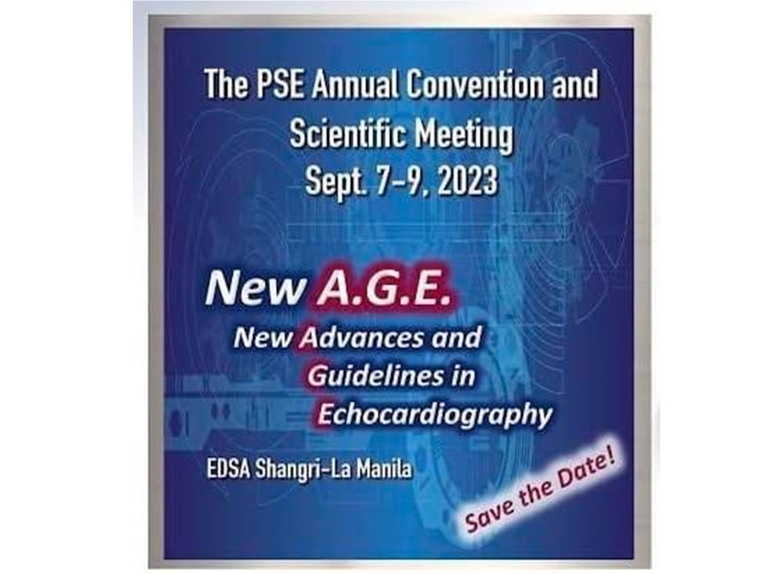 Annual Convention of the Philippine Society of Echocardiography (PSE ...