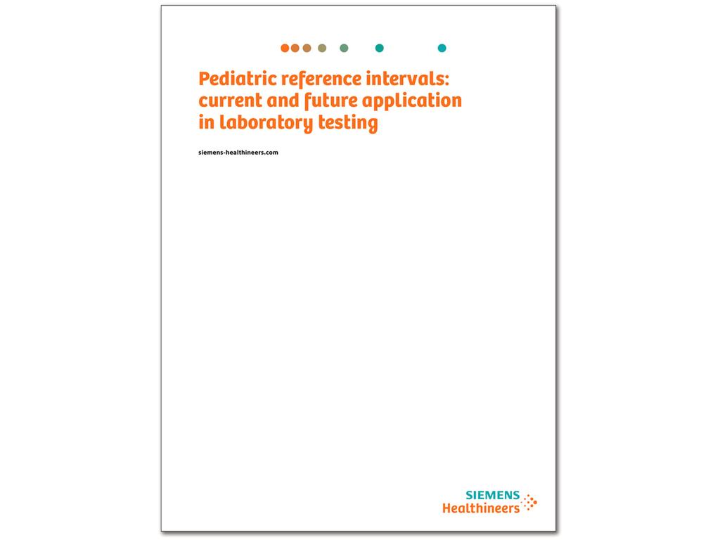 Every Child Deserves Accurate Results | Age-specific lab reference ...