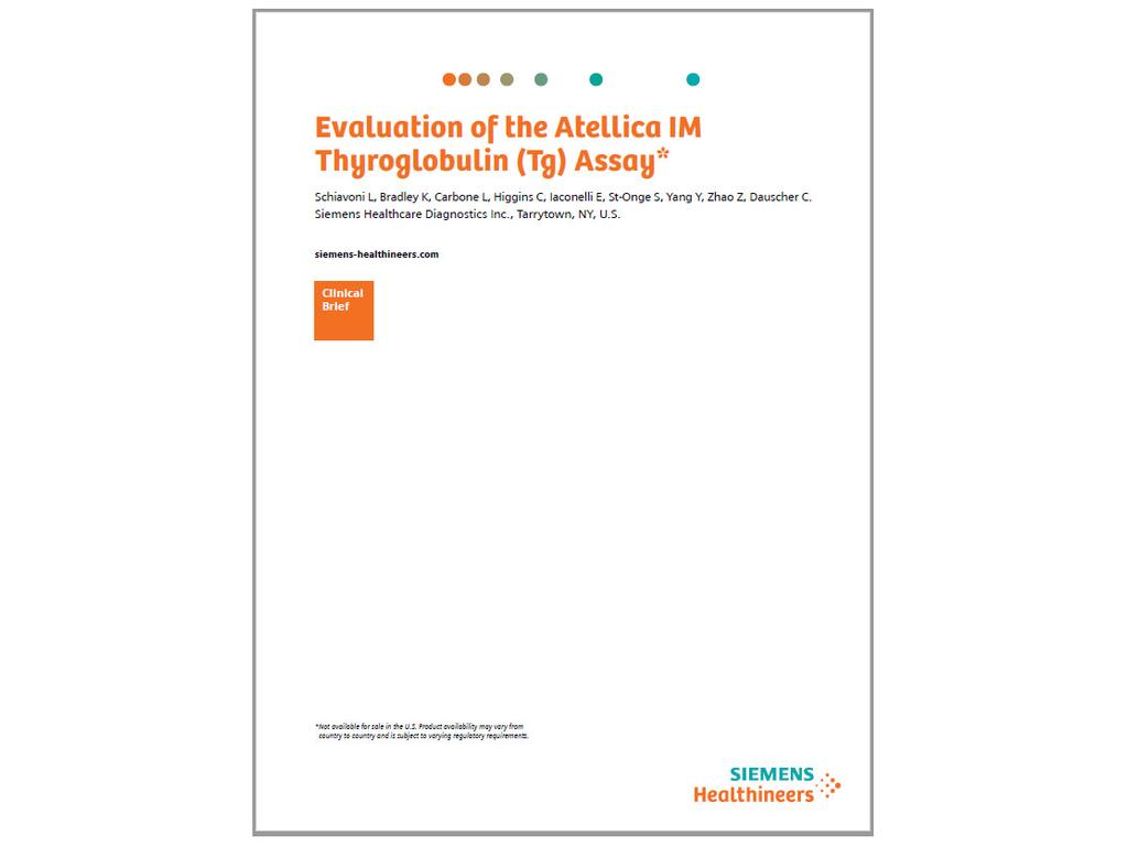 Thyroid Testing - Siemens Healthineers India