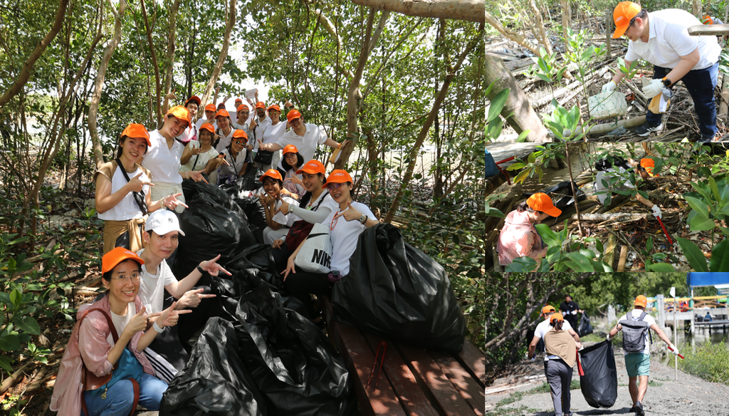Cleaning Mangrove Forest at Bang Khun Tien