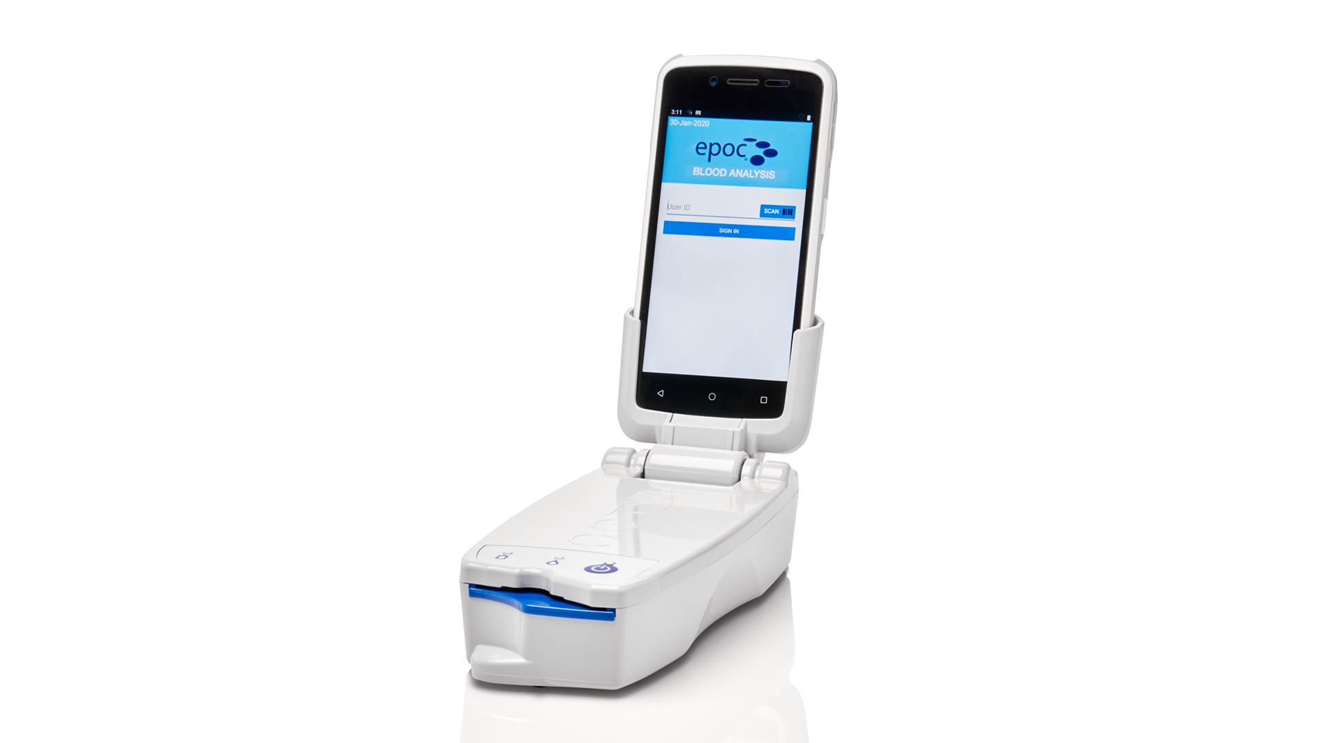 The epoc system connects the patient, actionable test results, the care ...