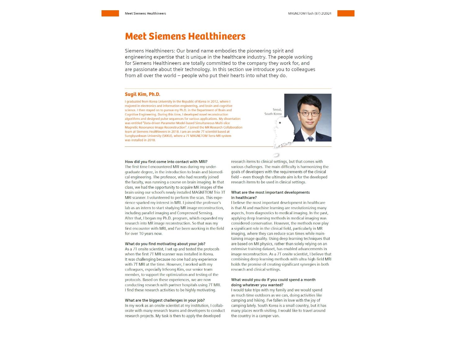 Meet Siemens Healthineers