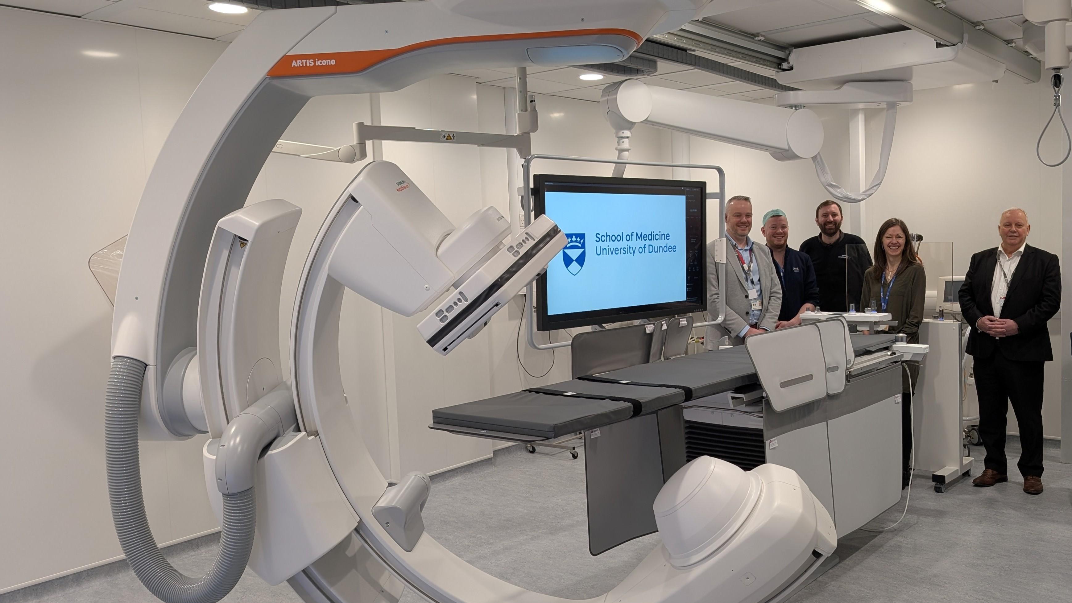 Dundee Leverages Unique Embalming Method, Advanced Angiography and Imaging Technology