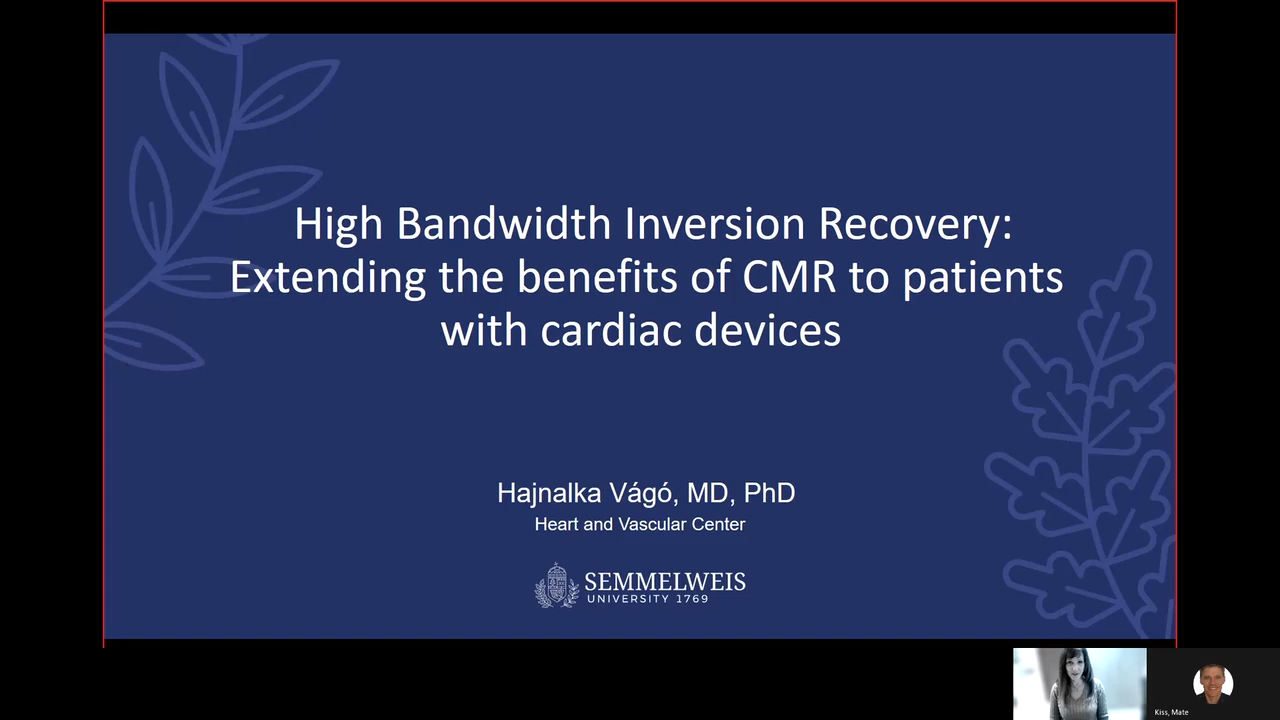High Bandwidth Inversion Recovery: Extending the Benefits of CMR to ...
