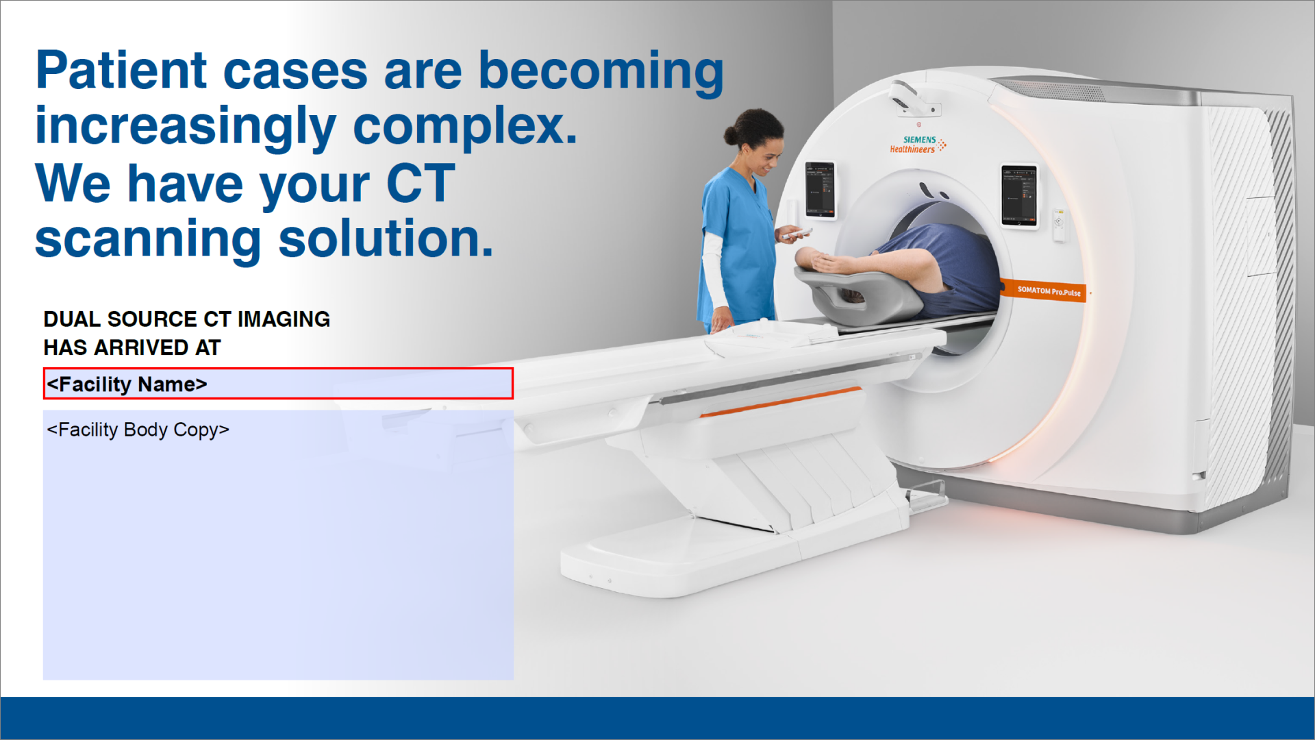 SOMATOM Pro.Pulse Marketing Toolkit - Siemens Healthineers USA