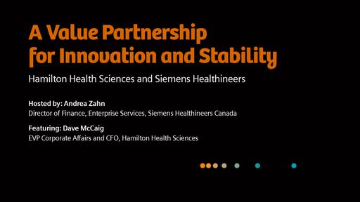 Value Partnerships Strategic Transformation - Siemens Healthineers USA