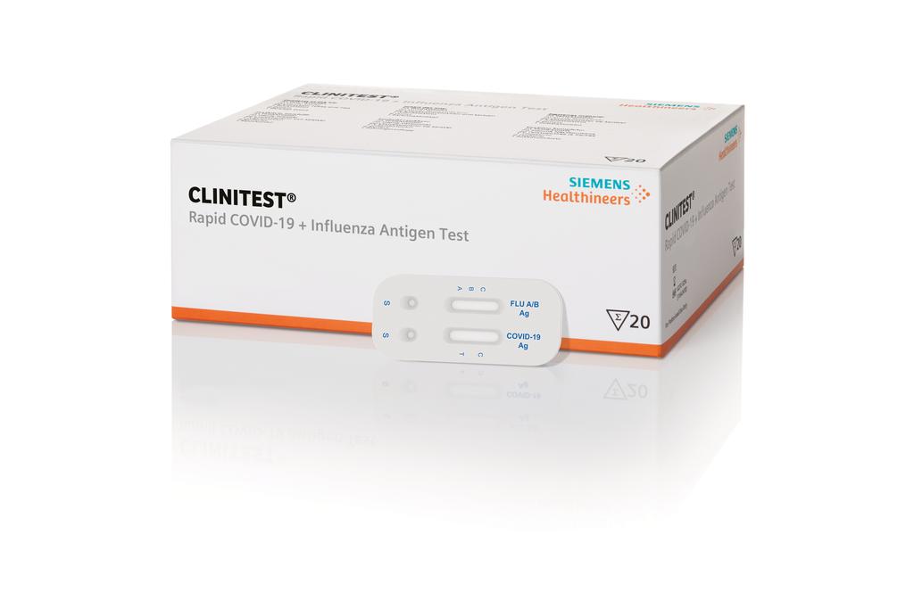 CLINITEST COVID-19 + Influenza A/B Antigen Schnelltest CLINITEST COVID-19 + Influenza A/B Antigen Schnelltest