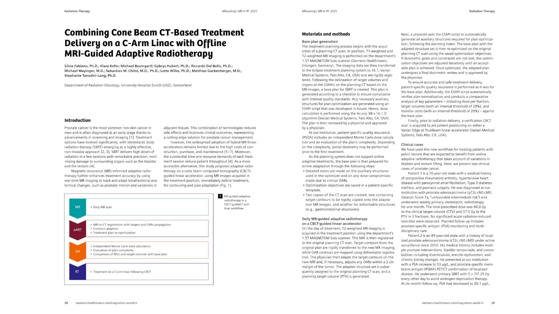 MRI for radiation therapy - Siemens Healthineers