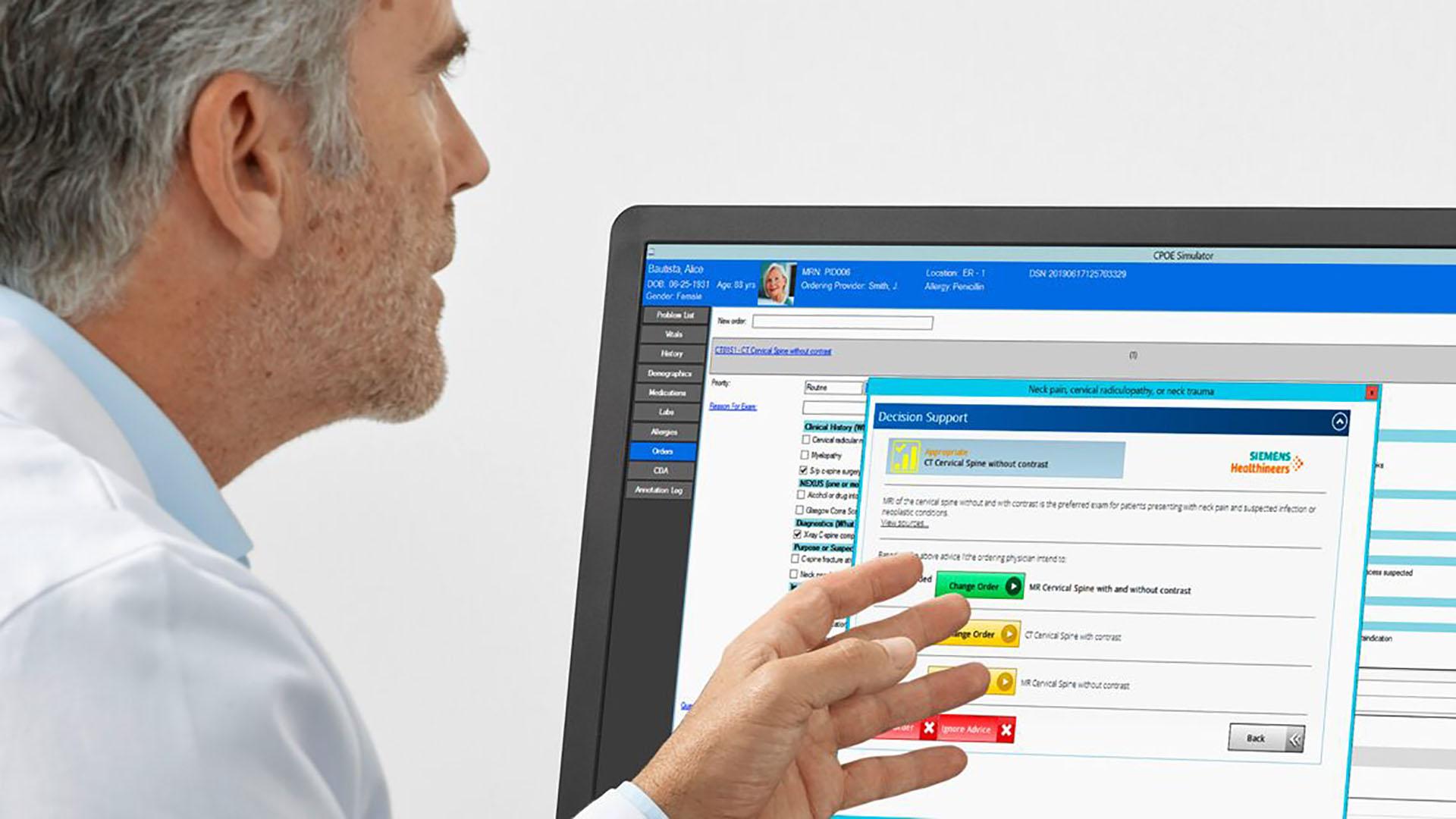 Clinical Decision Support System | Medicalis CDSM - Siemens ...