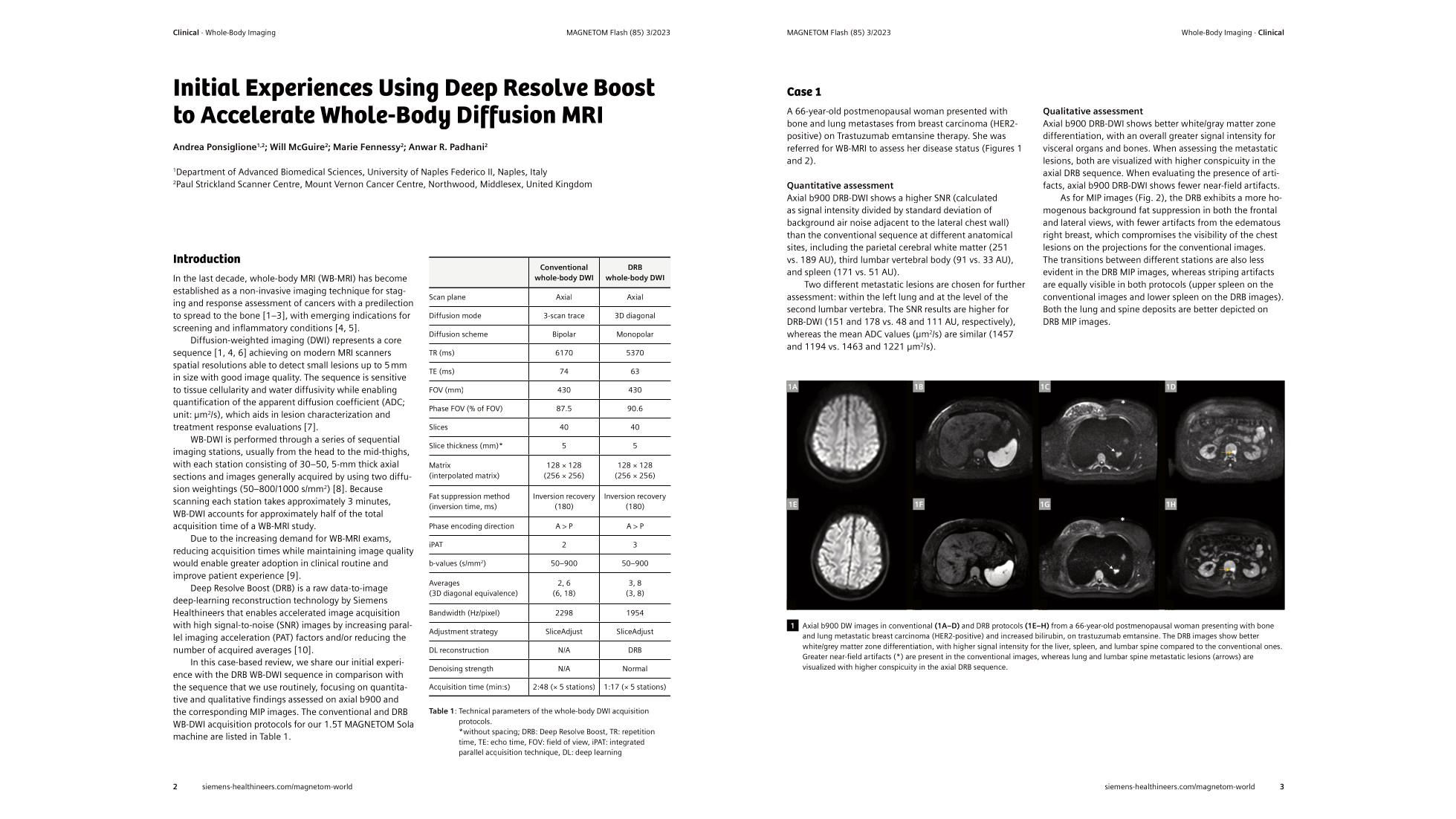 MRI Case Studies, MRI Case Study, MRI Case