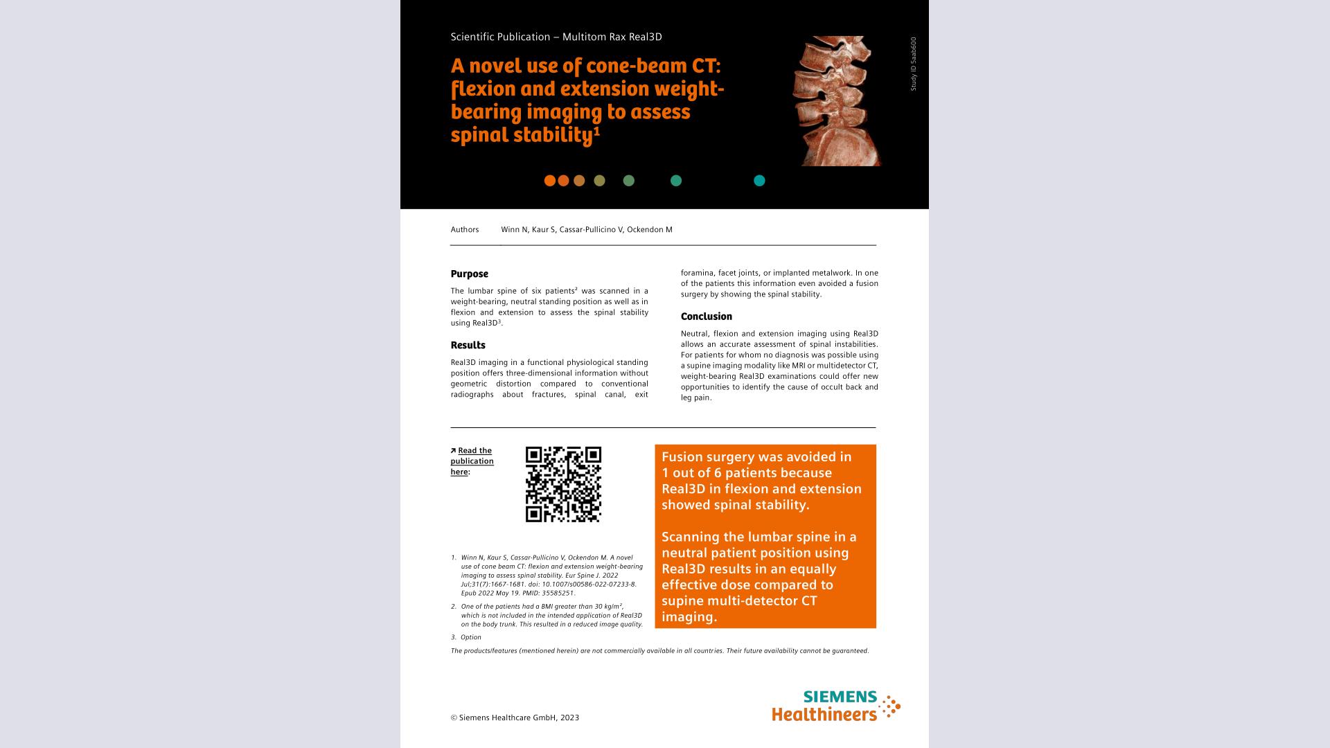 Robotic X Ray Scientific Publications And White Papers Siemens Healthineers