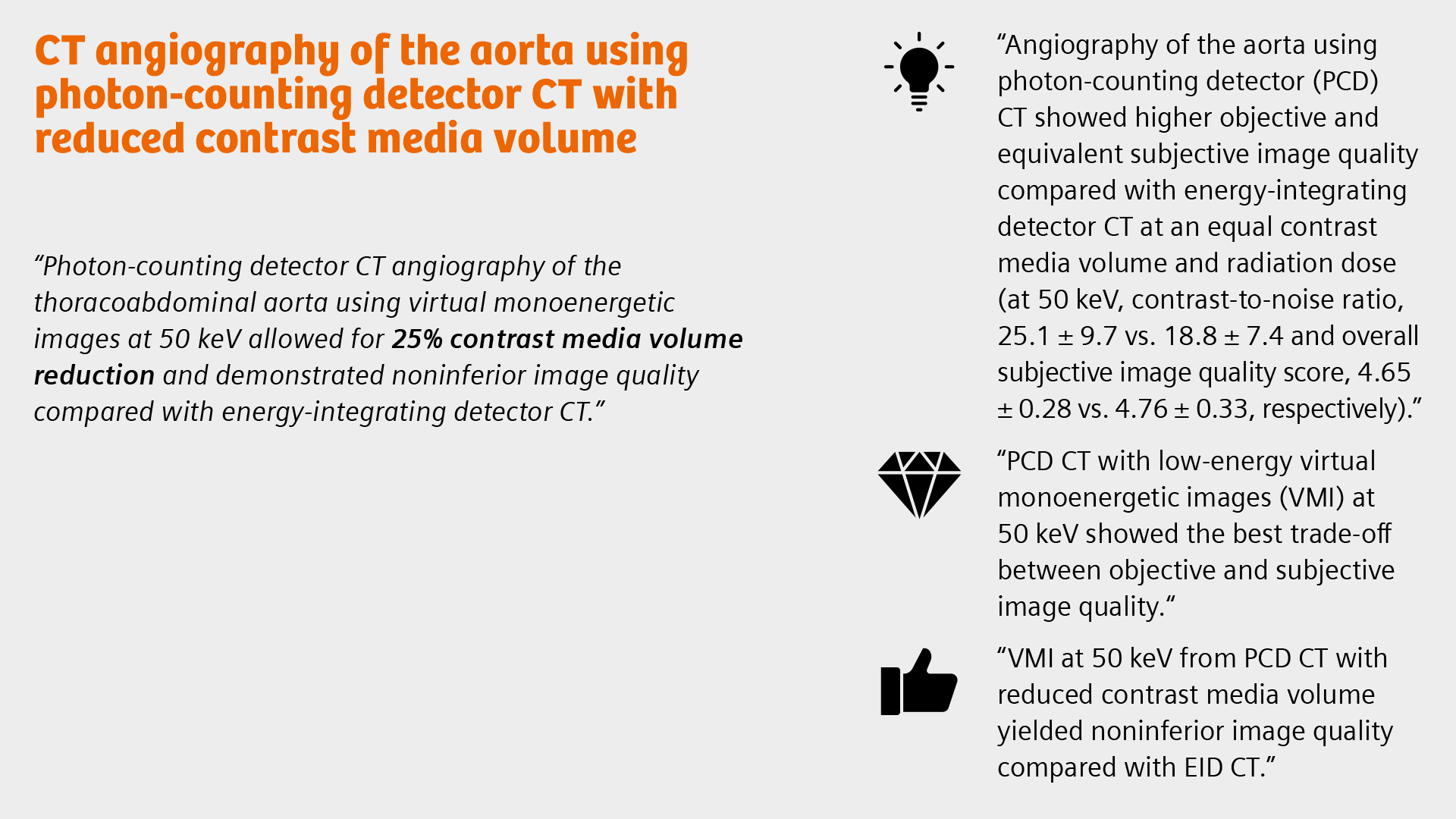 CT angiography of the aorta using photon-counting detector CT with ...
