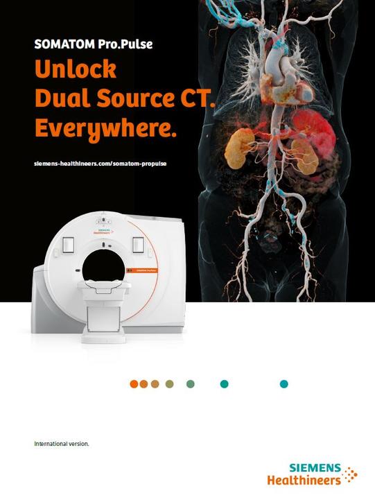 SOMATOM Pro.Pulse Dual Source CT scanner - Siemens Healthineers