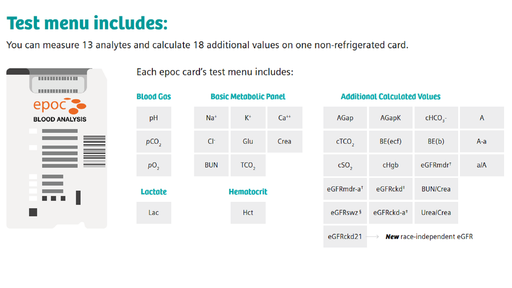 epoc Blood Gas Analyzer PDF - Siemens Healthineers USA